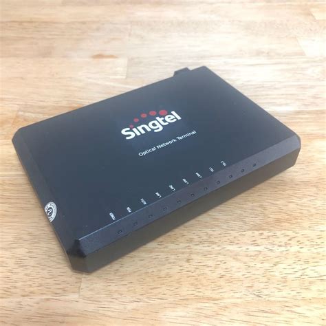 Singtel ONT Optical Network Terminal Alcatel Lucent Computers Tech Parts Accessories