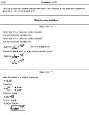 Probability Statistics And Random Processes For Electrical Engineering P Pdf Problem