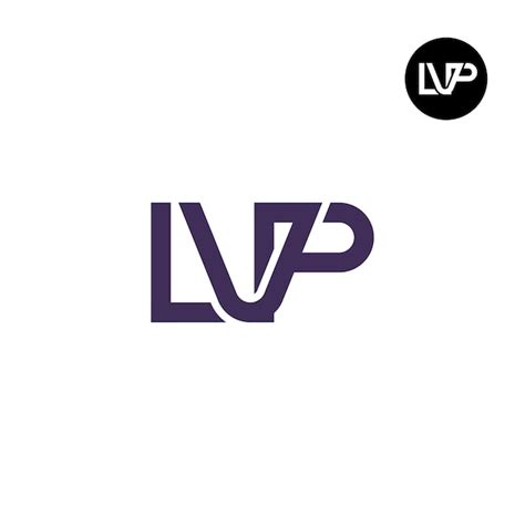 Premium Vector Letter Lvp Monogram Logo Design