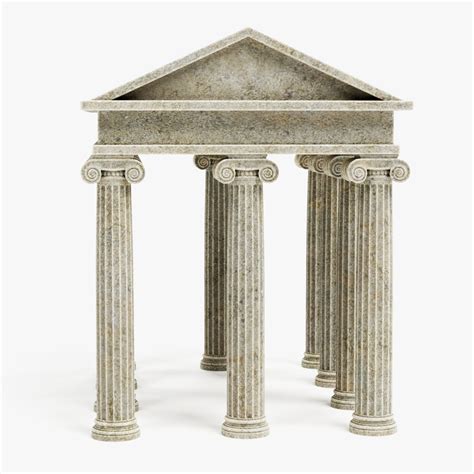 Roman Ionic Temple Free 3d Model Max Free3d Roman Ionic Temple Free 3d Model Max Free3d