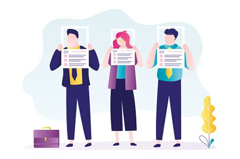 구직자의 Jgroup은 이력서를 보유하고 있습니다 다양한 입사 지원자 중에서 신입사원을 선발합니다 모집 우리는 고용하고 있습니다 이력서 이력서 고용 개념 객실 있음에 대한