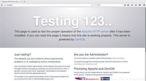 Apache Web 服务器配置与使用 Csdn博客