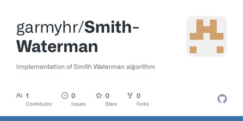 Github Garmyhrsmith Waterman Implementation Of Smith Waterman Algorithm
