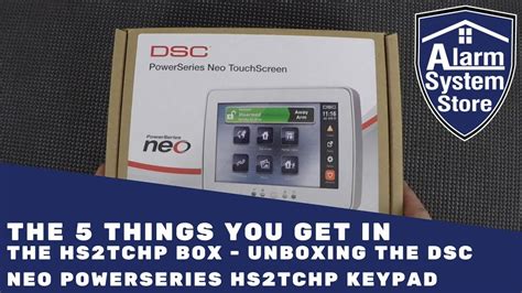 the 5 things you get in the hs2tchp box unboxing the dsc neo