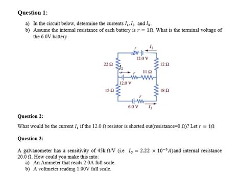 Solved Question A In The Circuit Below Determine The Chegg Com