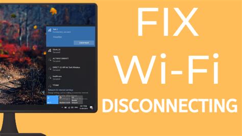 WiFi Keeps Disconnecting Solved