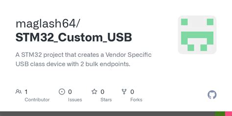 GitHub Maglash64 STM32 Custom USB A STM32 Project That Creates A