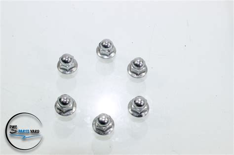 Polaris Slx 780 Cylinder Head Chrome Acorn Nut 8mm Water Craft 3240250
