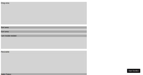 drag drop jquery codesandbox