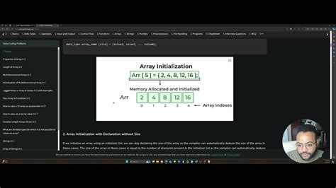 Module 4 Programming In C Using Arrays Youtube