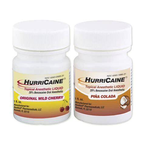 Hurricaine One® Benzocaine Fast Relief Nuance Medical