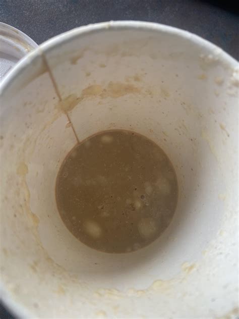 Hard Waxy Clumps In Pumpkin Latte I Heard Other People Say On Here