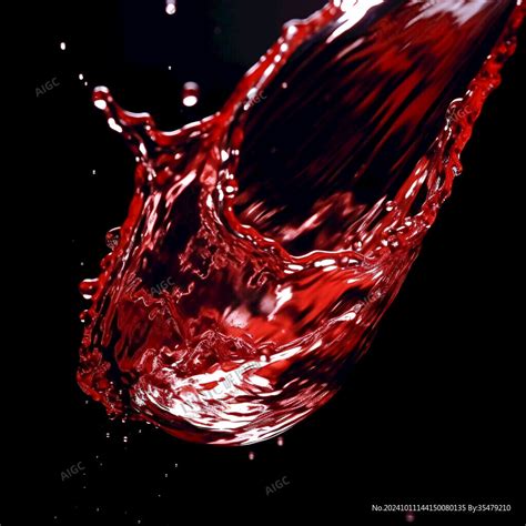 Ai创作图倒出的红酒 摇晃的红酒杯 酒红色晕染喷溅 倒红酒场景图 红洒酒杯图片 倒酒倾倒流动液体饮料 动感红酒 溅起的酒花 酒水饮品饮料液体广告 酒红色背景水滴 倒酒素材 水墨晕染酒红色炫彩