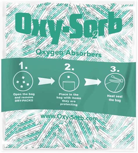 Oxy Sorb Oxygen Absorbers With Oxyeye For Dehydrated Food And Emergency