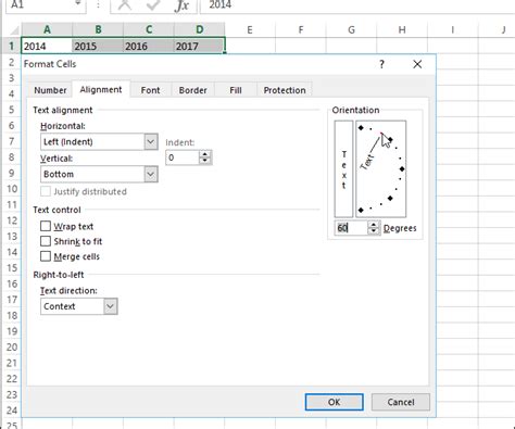 How To Rotate Text In Cells In Excel