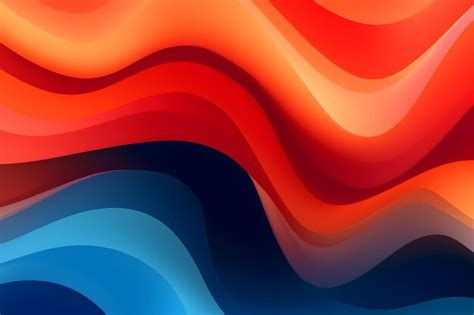 Premium Ai Image Abstract Background With Vibrant Shapes And Gradients