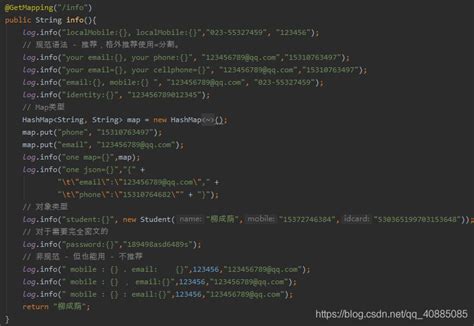 java Spring Boot 日志脱敏 步搞定So easy 个人文章 SegmentFault 思否