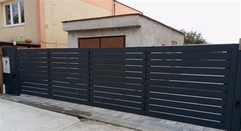 Ploty A Vstupné Brány Posuvné Brány A Ploty Visio