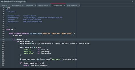Advanced Php File Manager Carlo Fontanos