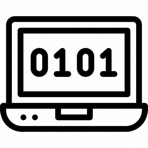 Binary Code Coding Codes Icon Download On Iconfinder