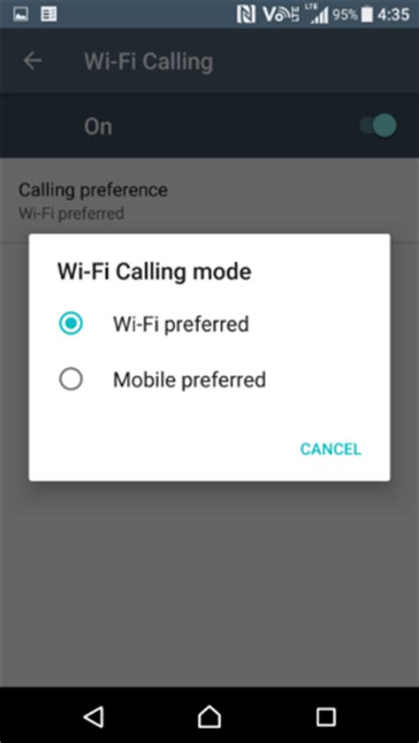 WiFi Calling Singtel