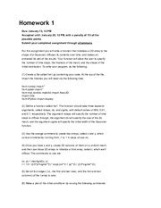 HW 1 Soln Homework Course Hero