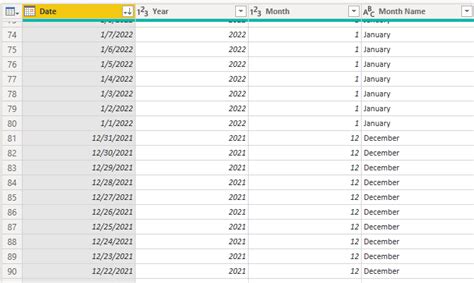 comparing dates from two tables month based date microsoft