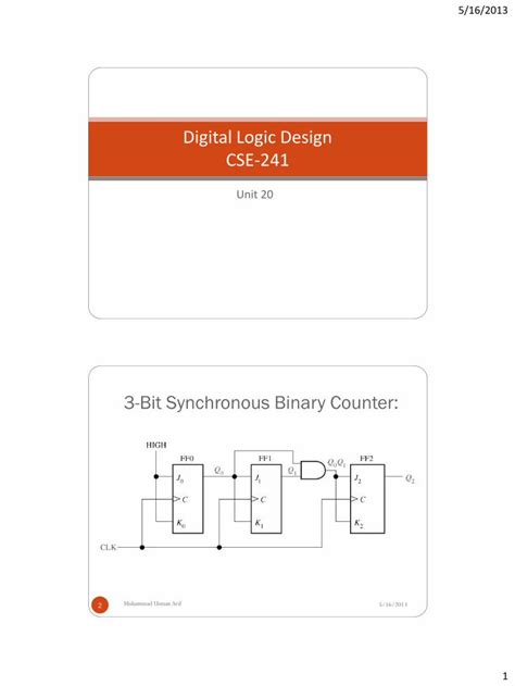 pdf digital logic design cse 241