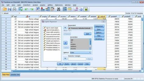 do statistical data analysis in spss with interpretation by
