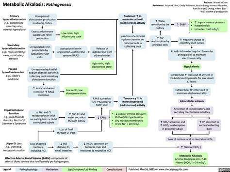 Metabolic Alkalosis Pathogenesis Calgary Guide