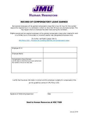 Fillable Online What Is Compensatory Leave Everything You Should KnowFederal Employees