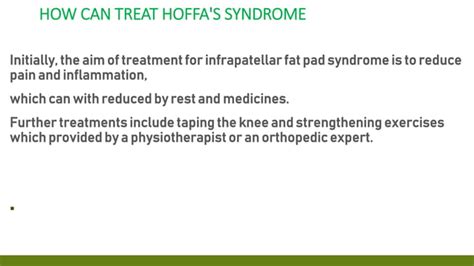 Hoffas Fat Pad Syndromepptx