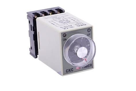 Relay Thời Gian Ckc Ah3 3 5a Timer Ckc 5a 12v 24v 220v 10 Giây Điện Xanh Tk Thiết Bị