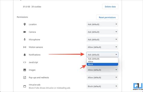 Ways To Block Site Notifications And Popups In Chrome Gadgets To Use