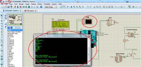 How To Get Back Virtual Terminal Or Output From Oscilloscope In Proteus