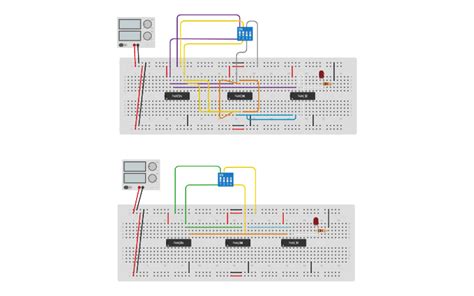 Circuit Design Prak Dsd Kizza Kattya Tinkercad