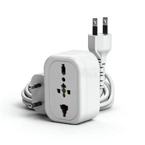 Universal Travel Power Adapter With Multiple Plug Types And Sockets Designed For Stock