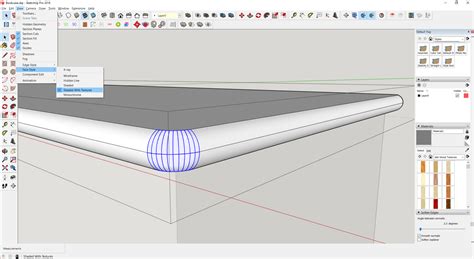 Rounded Edge Around A Curve Pro Sketchup Community