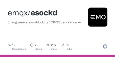 Github Emqxesockd Erlang General Non Blocking Tcpssl Socket Server