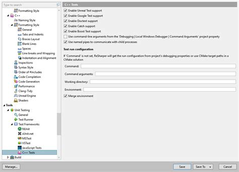 C Tests Resharper Documentation