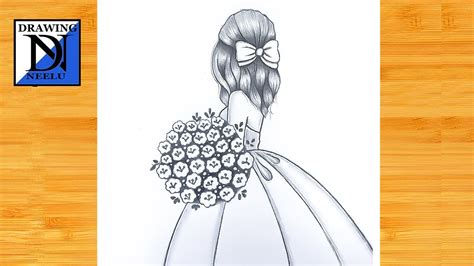 How To Draw A Flower Girl