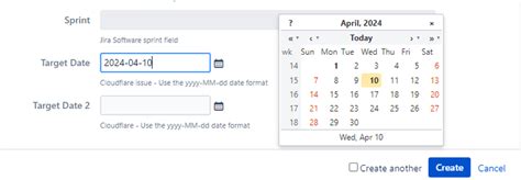 A Jira Custom Field Of Type Date Picker Selects An Incorrect Date When