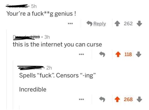 To Censor A Swear Word R Therewasanattempt