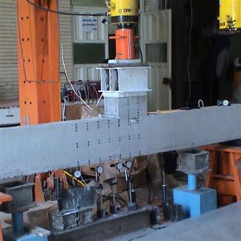 General View Of Test Setup And LVDT Positions Download Scientific Diagram