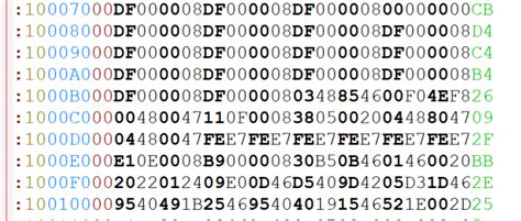 hex文件详解及常用合并方法介绍 知乎