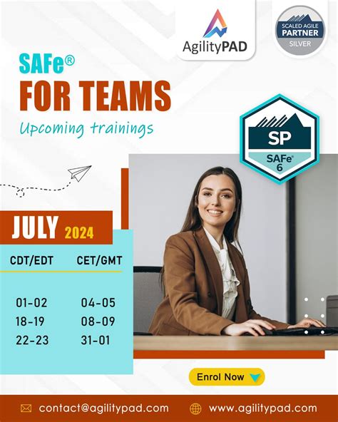 Safeagilist Safe6 Scaledagileframework Scalingagile Agilecoach… Agilitypad