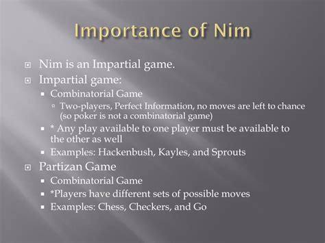 ppt the game of nim powerpoint presentation free download id 6701534