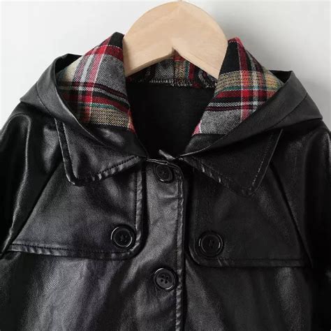 خرید و قیمت پالتو چرم وارداتی بچگانه دخترانه از غرفه پوشاک بچه گانه تن ناز