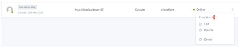 how to create a temporary failover wordpress server using nginx proxy