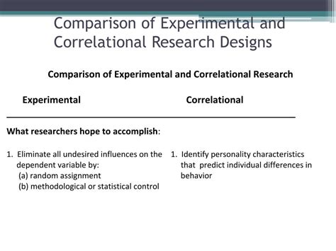 Ppt More Apa Style Experimental Vs Correlational Powerpoint